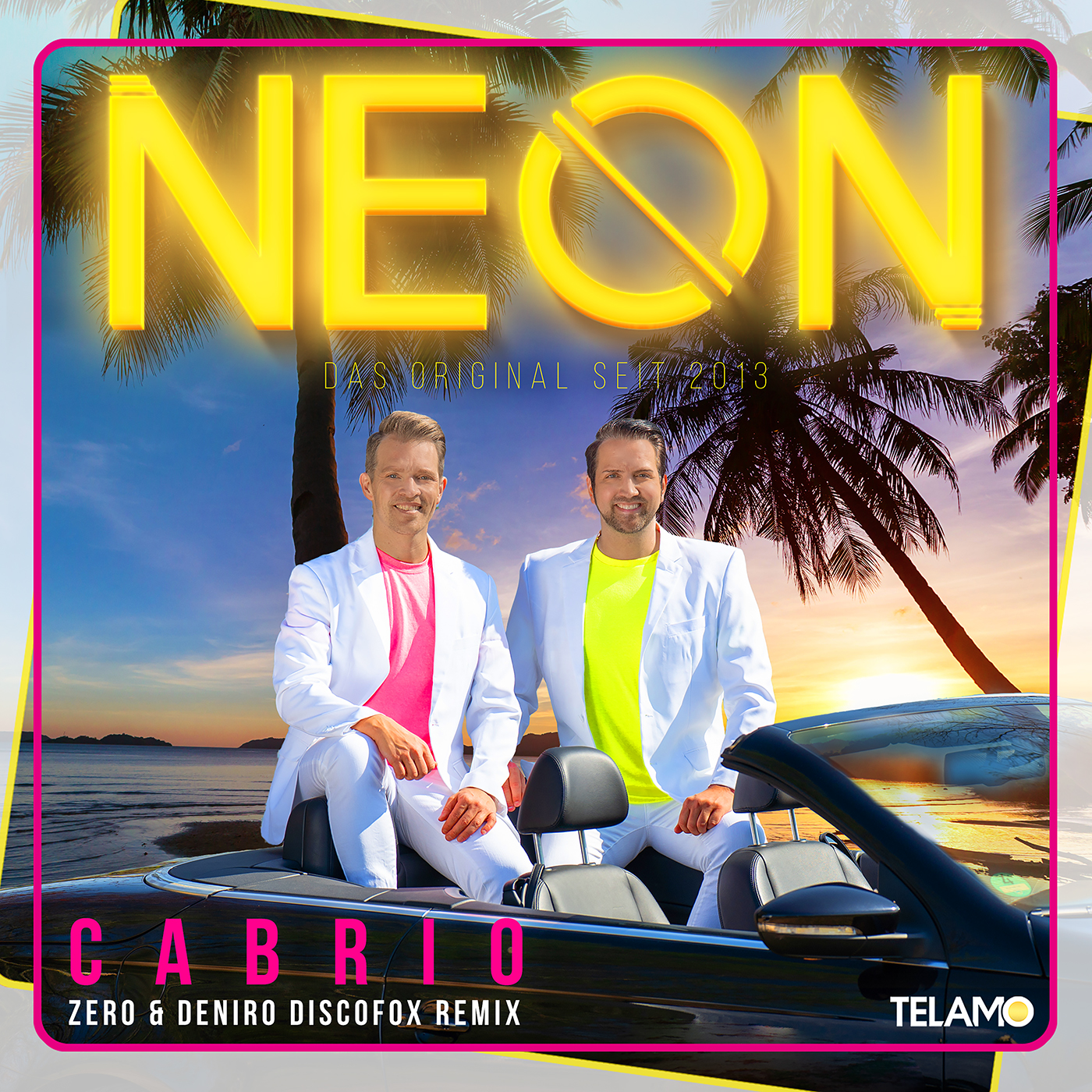 Der Zero &DeNiro Discofox Remix von „Cabrio erscheint am 19.08.22 – Telamo