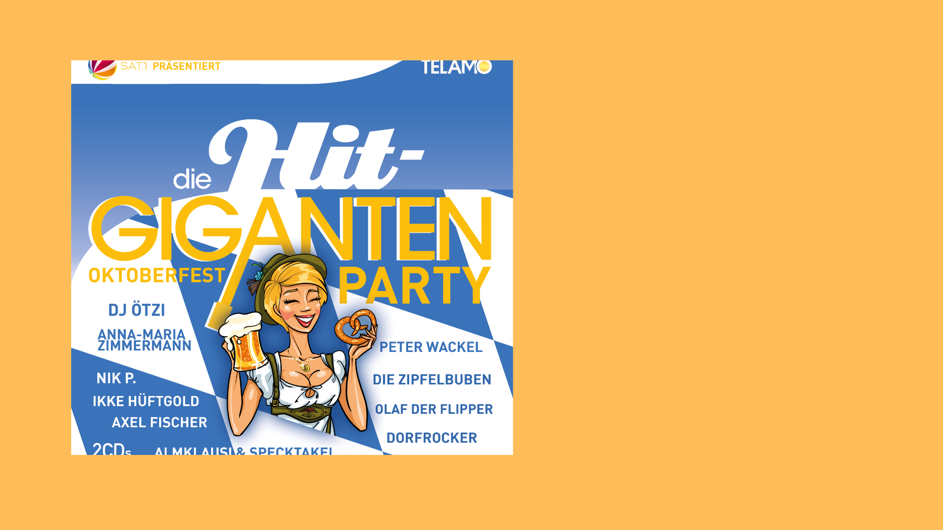 „Die Hit-Giganten: Oktoberfest Party“ erscheint am 26. August 2022 – Telamo